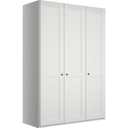 Dreht&uuml;renschrank Wiemann, B:148,4cm H:216cm T:58cm, wei&szlig;, Holzwerkstoff, Schr&auml;nke, "G&ouml;teborg, Kleiderschrank, Schrank, W&auml;scheschrank", inkl.