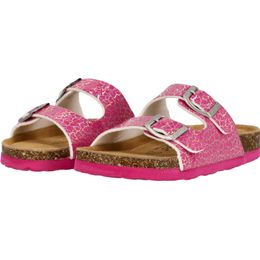 ZIGZAG Kinder Sandale "Burundi Closed Kids Sandal W/lights", Gr. 24, lila, Synthetik, Textil, Schuhe