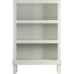 Regal Woood, B:107cm H:160cm T:39cm, wei&szlig;, FSC-zertifizierter Holzwerkstoff, Wohnzimmer, Regale, "Bonk", ausgestattet mit drei Regalen, Breite 107 cm