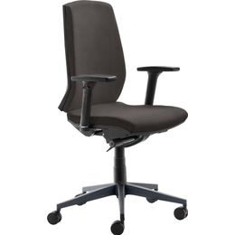 mayer Sitzmöbel Drehstuhl MAYER SITZMÖBEL, B:67cm H:106cm T:62cm, grau, Polyester, Büro, Stühle, "2470", Rückenhöhe 7-fach verstellbar