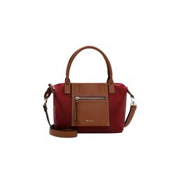 Tamaris Damen Shopper "Shopper TAS Fabrizia", rot, Polyester, Taschen