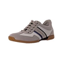 Pius Gabor Herren Sneaker "Pius Gabor Sneaker Leder/Textil", Gr. 42, grau, Leder, Textil, Schuhe