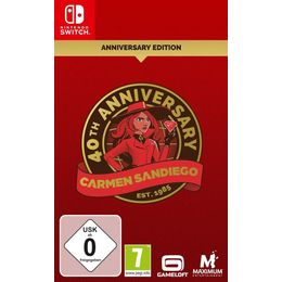 ASTRAGON Spielesoftware "Carmen Sandiego: 40th Anniversary Edition", Nintendo Switch, transparent, Spielesoftware