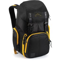 Nitro Kinder Laptoprucksack "Weekender", schwarz, Nylon, Polyester, Rucks&auml;cke, Reiserucksack mit Laptopfach, Schulrucksack, Wanderrucksack