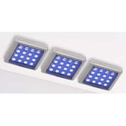 LED Unterbauleuchte Inosign, B:5,2cm H:1cm T:5,2cm, bunt, Küche, Leuchten