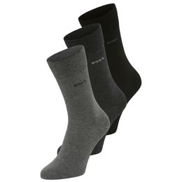 Socken BOSS "3P RS Uni", Damen, Gr. 39-42, open miscellaneous 968, Baumwollmischung, elastisch, Socken