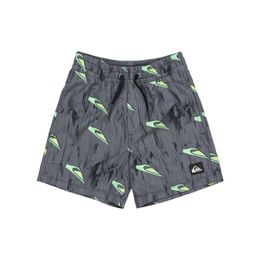 Quiksilver Kinder Badeshorts "Next Gen 12"", schwarz, Gr. 2, 100% Polyester, Badehosen