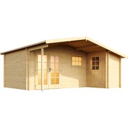 Gartenhaus Lasita Maja, beige, Holzwerkstoff, Gartenh&auml;user, "LITTLE ROCK"