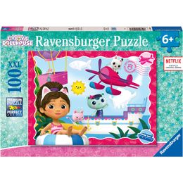 Ravensburger Kinder Puzzle "Katzenabenteuer", bunt, B:49cm H:36cm, Puzzles, 100 XXL-Teile; Made in Germany