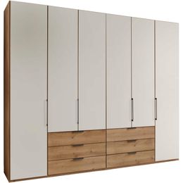 Dreht&uuml;renschrank Wiemann, B:246,3cm H:236cm T:58cm, braun, Holzwerkstoff, Schr&auml;nke, "Monaco", hochwertige Beschl&auml;ge