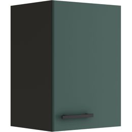 H&auml;ngeschrank Optifit, B:40cm H:57,6cm T:34,6cm, gr&uuml;n, Holzwerkstoff, K&uuml;che, Schr&auml;nke, "Palma", Breite 40 cm, 1 T&uuml;r, 1 Einlegeboden