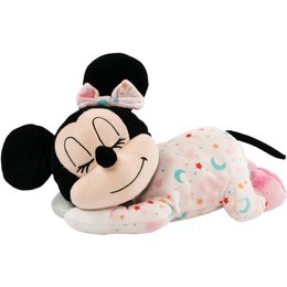 Clementoni Kinder Plüschfigur "Disney Baby, Schlafende Baby Minnie", bunt, Plüschfiguren, mit Licht und Sound; Made in Europe