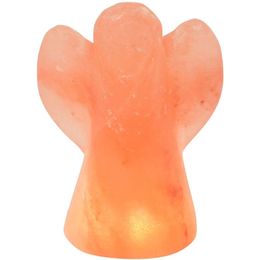 Salzkristall-Tischlampe "Engel", H: 13cm, 1 Stk., orange, Himalaya Salt Dreams, Leuchten, Handgefertigt aus Salzkristall - jeder Stein ein Unikat, H:
