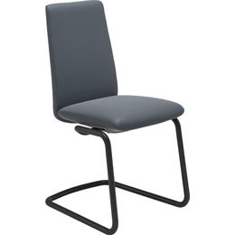 Polsterstuhl stressless, B:53cm H:92cm T:59cm, blau, Leder BATICK: BATICK ist ein leicht korrigiertes, durchgef&auml;rbtes und genarbtes M&ouml;belleder, bei