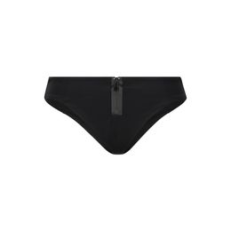 HUGO UNDERWEAR Damen Bikini-Hose "WAVE BRAZILIAN", schwarz, Gr. XL, unifarben, Microfaser, Obermaterial: 65% Polyamid, 35% Elasthan, Badehosen