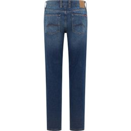 Mustang Herren Straight-Jeans "Herren Style Denver Straight", blau, Gr. 38, unifarben, Denim/Jeans, 100% Baumwolle, Jeans
