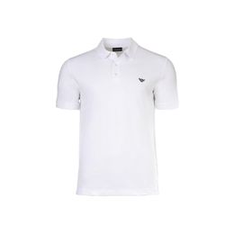 Emporio Armani Herren Poloshirt "Poloshirt ESSENTIAL", wei&szlig;, Gr. XXL, Obermaterial: 96% Baumwolle CO. 4% Elasthan EL., Shirts