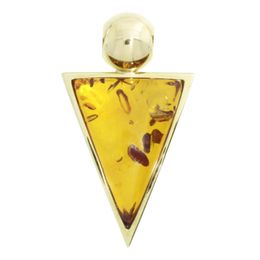 OSTSEE-SCHMUCK Damen Kettenanh&auml;nger "OSTSEE-SCHMUCK Anh&auml;nger Gleiter-Classic 39x22 mm", 39 x 22mm, Gelbgold 333, 5,8 g, gelb, Gelbgold 333,