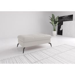 Sit & More Polsterhocker SIT & MORE, B:102cm H:47cm T:69cm, wei&szlig;, Hocker, "Amica", mit Stauraum