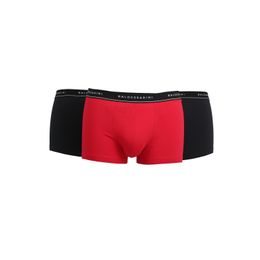 Baldessarini Herren Boxershorts "Boxershort 3er Pack", Gr. S, rot, Obermaterial: 95% Baumwolle CO. 5% Elasthan EL., Unterhosen
