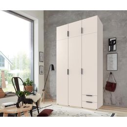 Kleiderschrank wimex, B:120cm H:225cm T:54cm, wei&szlig;, Spanplatte, Ankleidezimmer, Schr&auml;nke, "Modena", Dreht&uuml;ren-Schrankprogramm