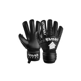 Reusch Kinder Torwarthandschuhe "Legacy Arrow Silver Junior", schwarz, Gr. 7,5, mehrfarbig, 34% Polyester, 25% Elastodien, 5% Polyurethan, 1%