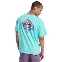 Quiksilver Herren T-Shirt "Crystal Jet", blau, Gr. S, Obermaterial: 100% Baumwolle;, Shirts