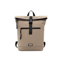 Emily & Noah EMILY & NOAH Damen Rucksack "Rucksack E&N Kairo", beige, Obermaterial: 60% Polyurethan PU. 40% Polyester PES., Rucks&auml;cke