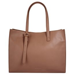 Bugatti Damen Shopper "LUNA"powder, Kunstfaser, leicht glänzend, unifarben, Taschen