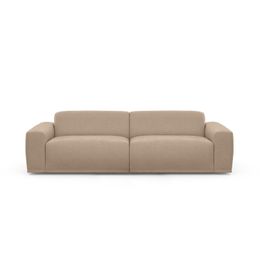 Big-Sofa Trendmanufaktur, B:254cm H:72cm T:107cm, grau, 100% Polyester, Sofas, "Braga, mit hochwertigem Kaltschaum, Megasofa, in Cord erh&auml;ltlich",