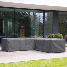 Gartenm&ouml;bel-Schutzh&uuml;lle, B:250cm H:70cm L:250cm, grau, WINZA OUTDOOR COVERS, Polypropylen (PP), Planen, geeignet f&uuml;r Loungeset, Ma&szlig;e 250/90x250/90x70