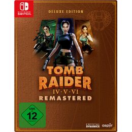 ASPYR MEDIA Spielesoftware "Tomb Raider IV-VI Remastered Starring Lara Croft: Deluxe Edition", Nintendo Switch 2, transparent, Spielesoftware
