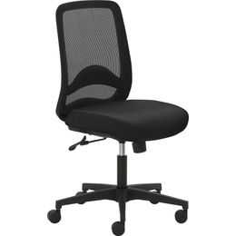 mayer Sitzmöbel Drehstuhl MAYER SITZMÖBEL, B:62cm H:98cm T:62cm, schwarz, Polyester, Büro, Stühle, "2218", GS-zertifiziert