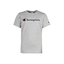 Champion Jungen T-Shirt "T-Shirt 1er Pack", grau, Gr. XS, Obermaterial: 100% Baumwolle CO., Shirts