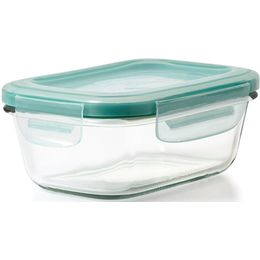 OXO GOOD GRIPS Vorratsdose "SMART SEAL", B:11cm H:6,5cm, transparent, Lebensmittelaufbewahrungsbeh&auml;lter, rechteckig, 0,4 L