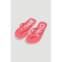 O`Neill O'NEILL Kinder Zehentrenner "PROFILE LOGO SANDALS", Gr. 36, pink, Synthetik, Schuhe