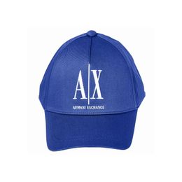 Armani Exchange Herren Snapback Cap "Cap", blau, Obermaterial: 100% Baumwolle CO., Caps
