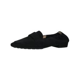 Högl HÖGL Damen Slipper "Högl Slipper Veloursleder", Gr. 35, schwarz, Veloursleder, Schuhe
