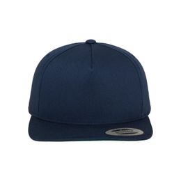 Flexfit Damen Flex Cap "Flexfit Unisex Classic 5 Panel Snapback"navy, 100% Baumwolle, Caps