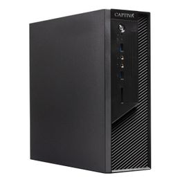 Captiva Business-PC "Workstation I73-076", Microsoft Windows 11 Pro (64 Bit), 16 GB RAM 1.000 GB SSD, schwarz, Desktop-PCs