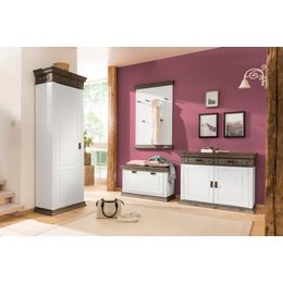 Kommode Home Affaire, B:109cm H:83cm T:39cm, wei&szlig;, Schlafzimmer, Sideboards, "Vinales", Breite 112 cm aus massiver Kiefer