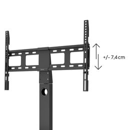 Hama TV-Standfu&szlig; "TV Standfu&szlig;, schwenkbar, h&ouml;henverstellbar, 165 cm, 65 Zoll, bis 40 kg", B:64,3cm H:81,8cm T:33cm, schwarz, Ger&auml;tehalterungen