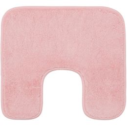 G&ouml;zze Badematte G&Ouml;ZZE, H:18mm, rosa, Polyester, Badematten, "Rio Premium", Badteppich, Uni Farben, waschbar, rechteckig & rund erh&auml;ltlich
