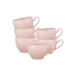 Seltmann Weiden Espressotasse "Espressotassen Amina 0,1 l 6er Set", 6 tlg., rosa, Trinkgef&auml;&szlig;e