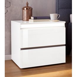 Kommode Inosign, B:50cm H:46cm T:40cm, weiß, Schlafzimmer, Sideboards, "Mailand", Höhe 46 cm