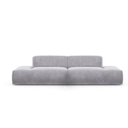 Big-Sofa Trendmanufaktur, B:300cm H:72cm T:107cm, grau, 88% Polyester, 12% Polyacrl, Sofas, "Braga, toller Sitzkomfort, Designsofa", in moderner