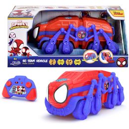 DICKIE TOYS Kinder RC-Auto "RC Spidey Team Vehicle 1:50", blau, Fernlenkfahrzeuge