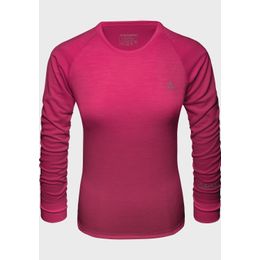 Sch&ouml;ffel SCH&Ouml;FFEL Funktionsshirt "Merino Sport Shirt 1/1 Arm W", S, pink, Shirts