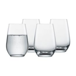 Schott Zwiesel SCHOTT-ZWIESEL Glas "Wassergläser Forté 397 ml 4er Set transparent", transparent, Trinkgefäße