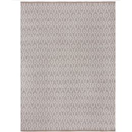 Teppich FLAIR RUGS, B:80cm H:3mm L:150cm, beige, Baumwolle, Kunstfaser, Wolle, Wohnzimmer, Teppiche, "Dream", aus Wollmischung, Wohnzimmer,